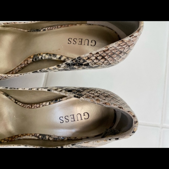 Guess | Shoes | Guess Snake Heels 85 | Poshmark